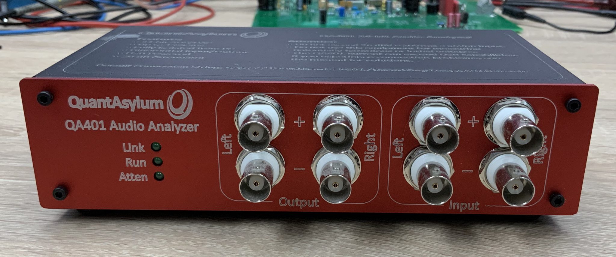 QA401 Audio Analyser – GERINGENEER